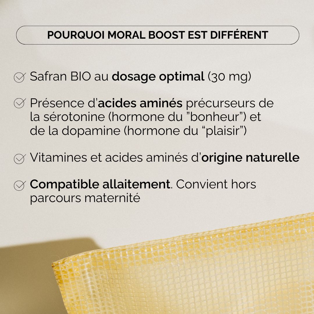 Complément alimentaire naturel Stress, Fatigue & Moral - Boome
